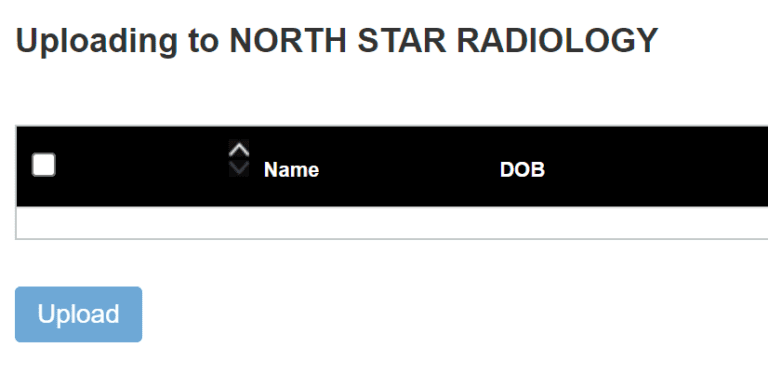Upload Radiology Images | North Star Radiology