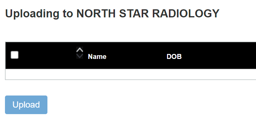 Upload Radiology Images | North Star Radiology